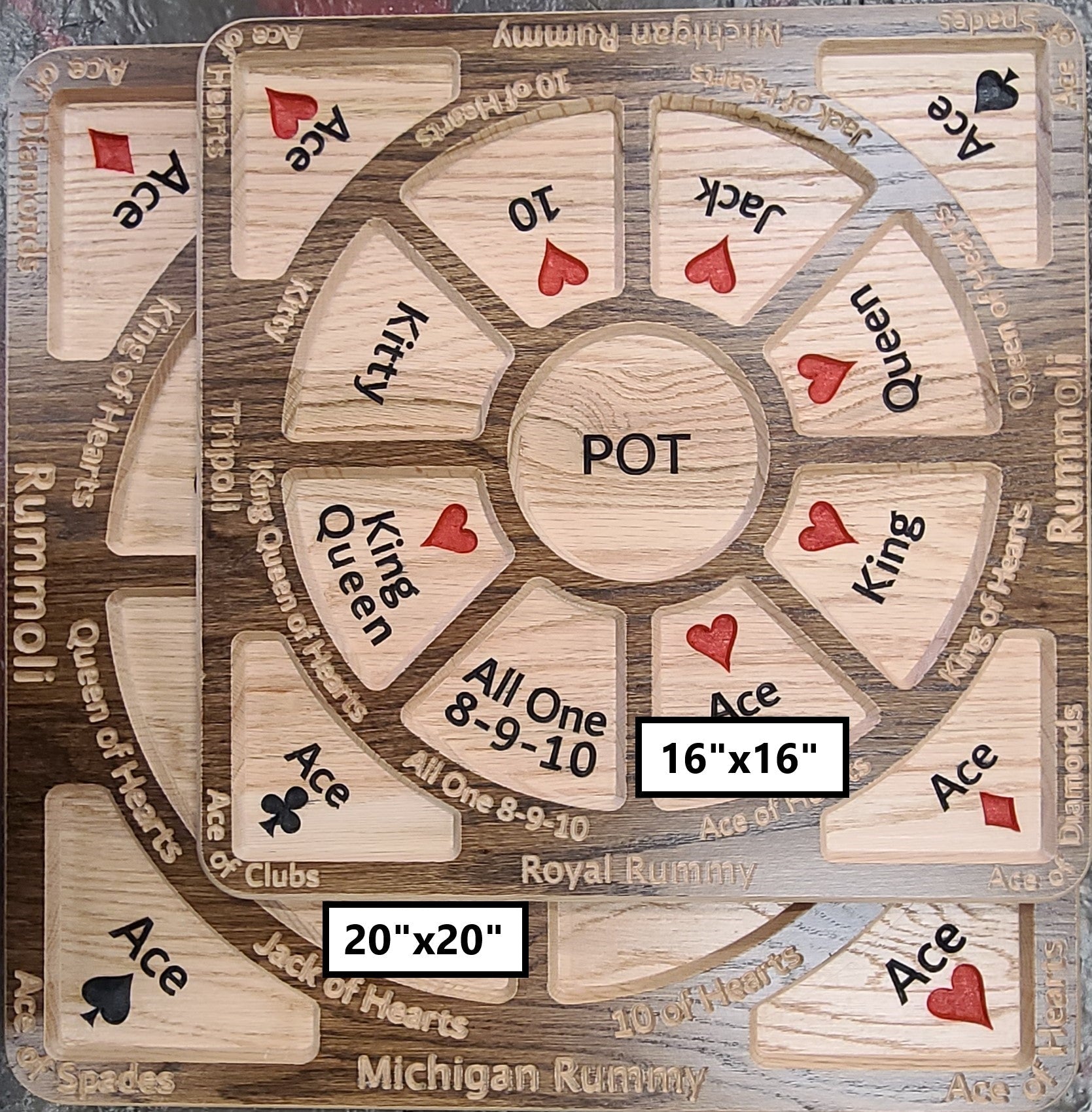 Tripoli Game (Michigan Rummy, Triopoley) | Classic Card Game by Custom ...